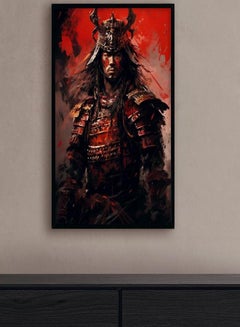 Generic Ancient samurai warrior painting Japanese warrior in battle art ...
