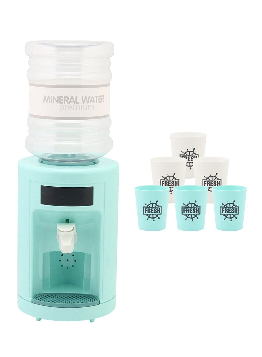 MaBaby Mini Kids Water Dispenser,Desk Water Dispenser Pretend Play Toy ...