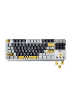 AULA F3087 Mechanical Gaming Keyboard with ABS Keycaps, 87 Keys Anti ...