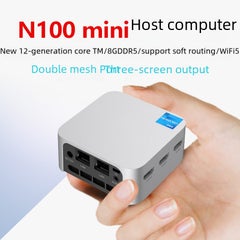 Generic T8PLUS Dual Gigabit 3 HDMI 4K Mini PCT8PLUS/N100 8G 512G British gauge T8PLUS/N100 8G ...