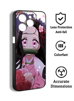 Generic Protective Case Cover For Cute Nezuko Kamado Anime Demon Slayer ...