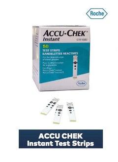 Roche ٌRoche Original Accu Chek Instant Test Strip Set 50 Test KSA ...