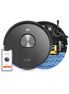 iLife ILIFE A10s Dry & Wet Lidar Robot Vacuum,Smart Laser Navigation and Mapping,2000Pa Strong ...