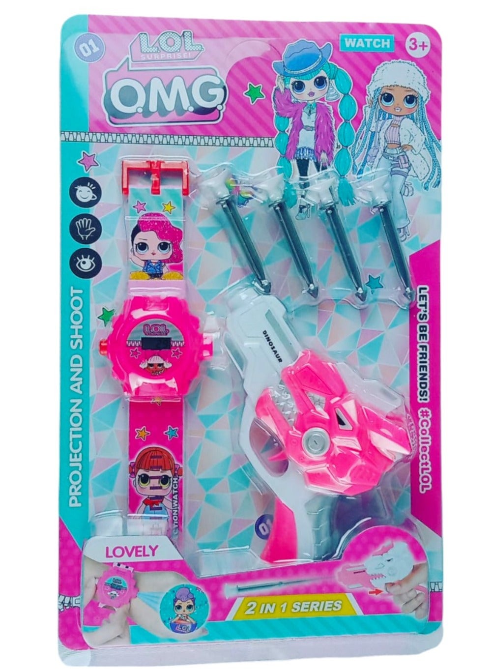 Toy Box LOL OMG Watch & Toy Gun | Best Price KSA | Riyadh, Jeddah