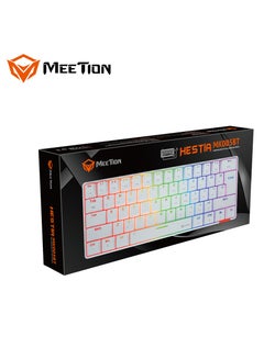 Meetion MEETION MK005BT Classic Style Dual Mode Bluetooth 60 Gaming ...