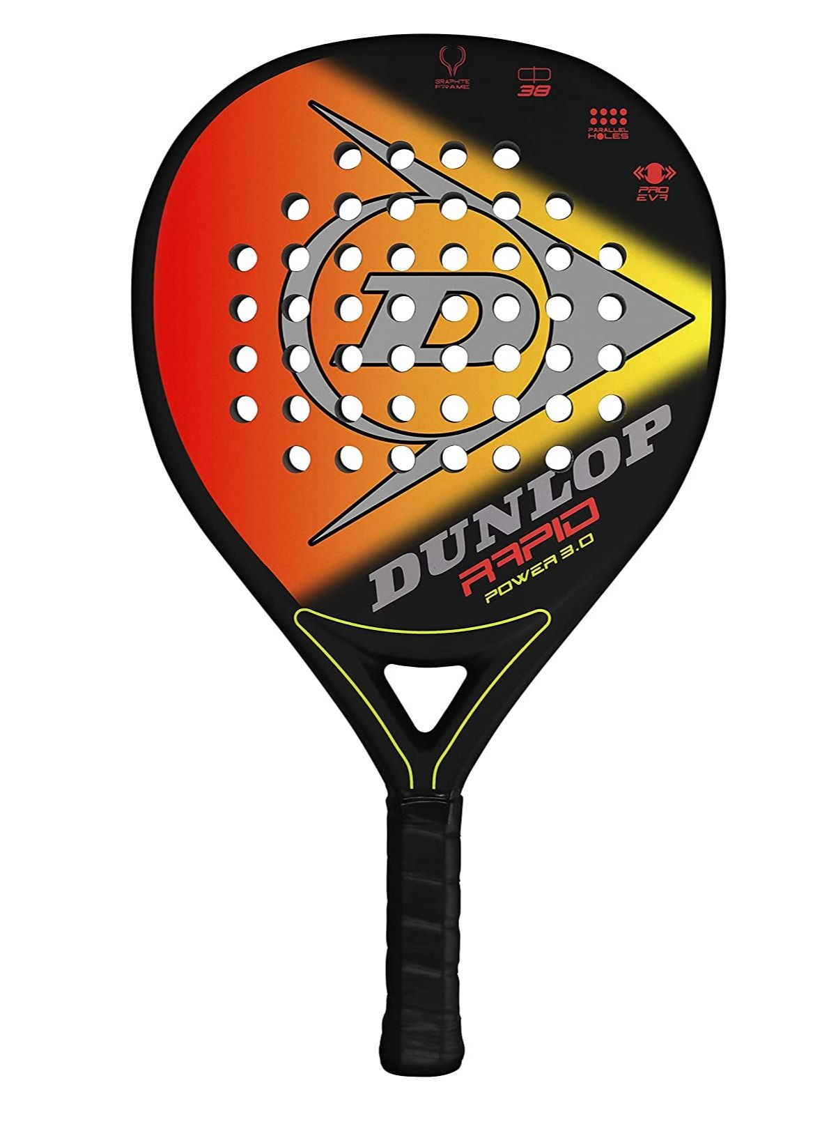 Dunlop Sports Dunlop Rapid Control 3.0 Padel Racket Orange/Black | Best ...