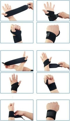 Ankaflex Exp Hand Wrist Splint Medical Orthopedic Sports Band Static ...