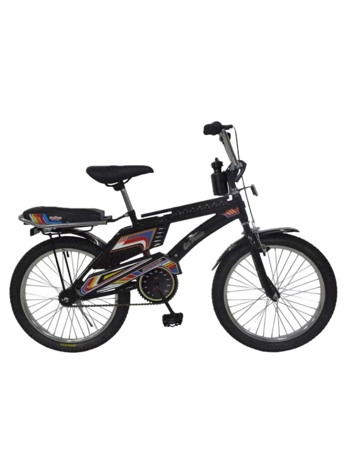 Rambo Rambo 20 Inch Bike with Adjustable Air Tire and Double Seat ...