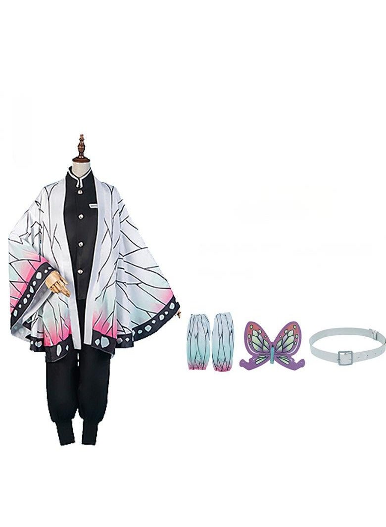 Generic Demon Slayer Cosplay Costume Kochou Shinobu Cloak Cosplay ...