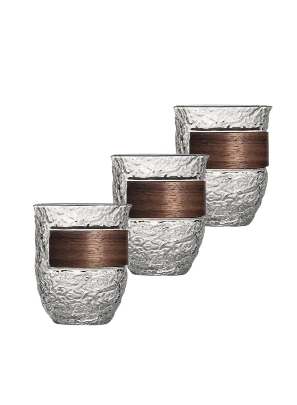 Generic Liying 3Pcs Vintage Coffee Mug, 300ml Glass Cup, Large Wide ...