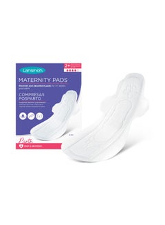 Lansinoh Extra Absorbent Premium Maternity Pads 2+ Weeks Post-Birth ...