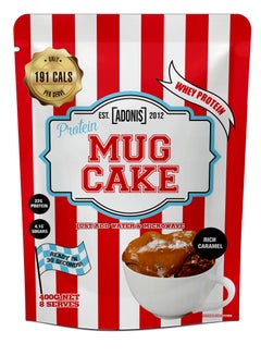 ADONIS Adonis protein Cookie Dough Mug Cake Rich caramel Flavour 400g ...