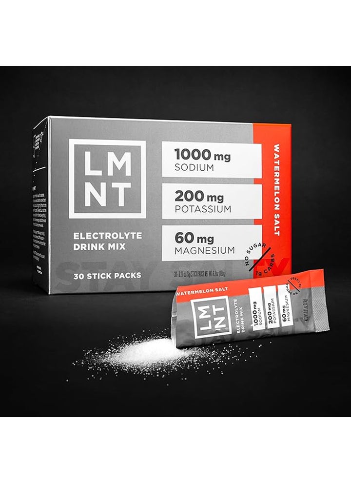 Buy LMNT Watermelon Salt Hydration Mix Online | 15 Minutes Instant ...