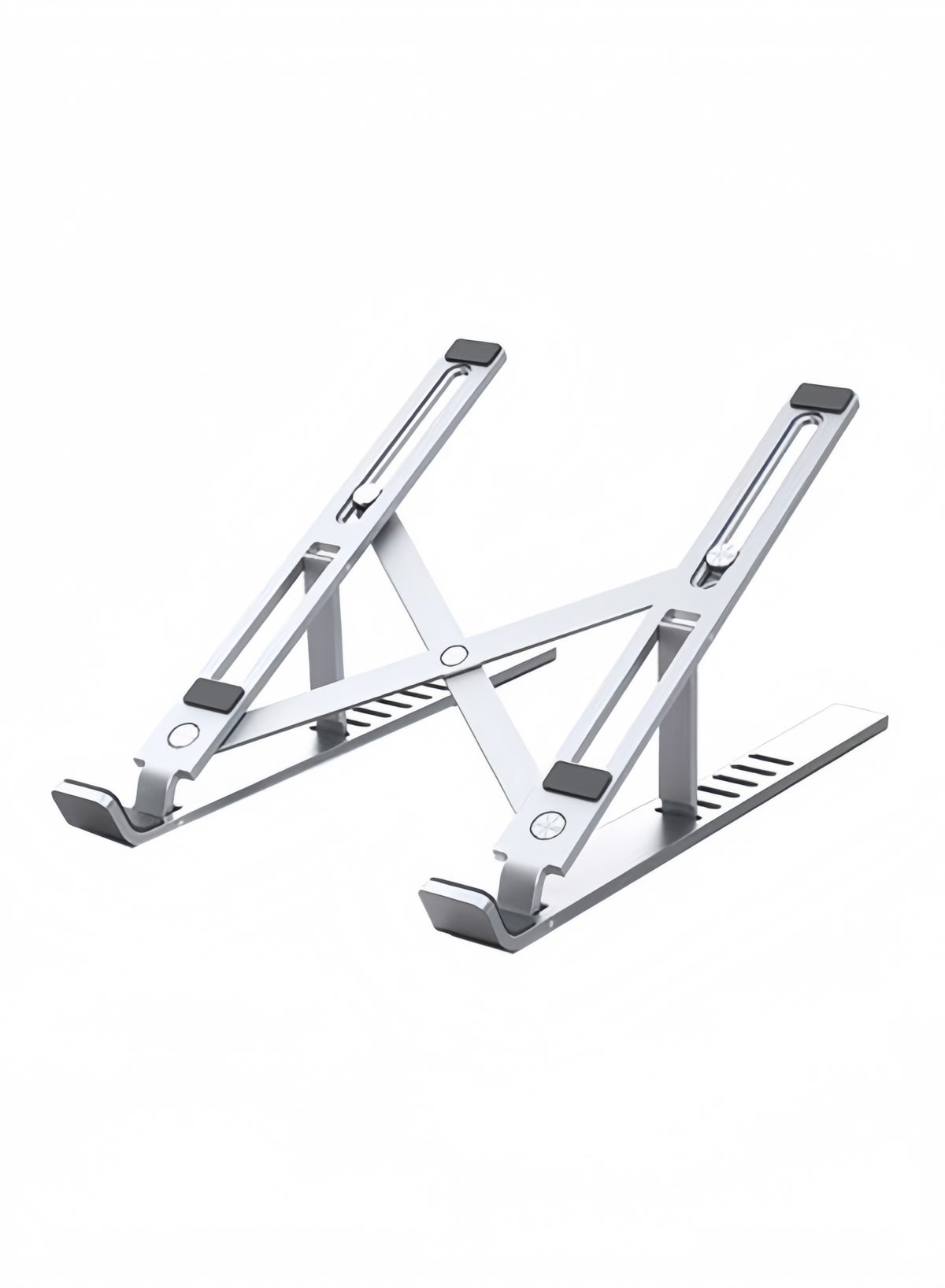 Generic Foldable Laptop Stand Silver, Portable Lift-Adjustable Computer ...