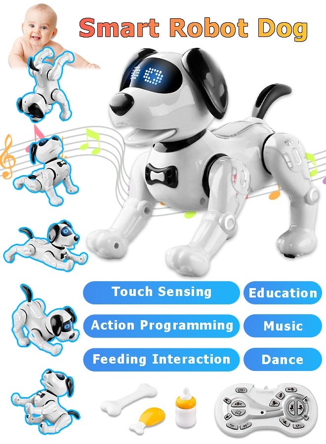 JJRC Remote Control Robot Dog - RC Imitate Pet Dog - Music, Dance ...