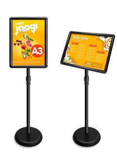 SYOSI A2 Sign Stand Adjustable Poster Aluminum Snap Frame Menu ...