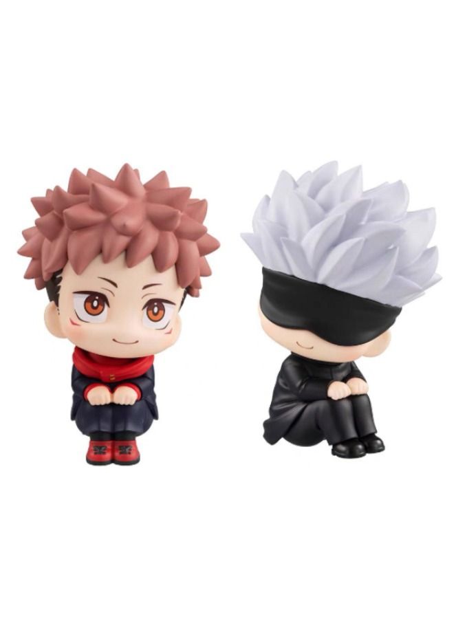2-Piece Anime Jujutsu Kaisen Action Figure Set, Itadori Yuji Action ...
