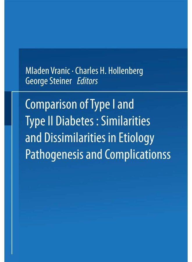 Comparison of Type I and Type II Diabetes: Similarities and ...
