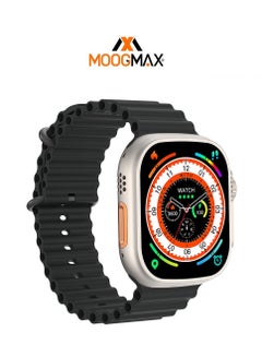 MOOGMAX Moogmax smart watch Ultra with GPS and 49mm aluminum Case with ...