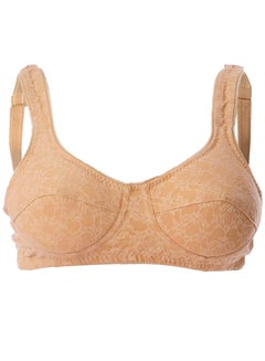Lasso Solid Adjustable Straps Push Up Bra - Beige Egypt | Cairo, Giza