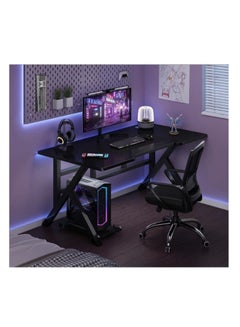 DURKU Gaming Table,Upgrad K Shaped Home Office Desk,Ergonomic Computer ...