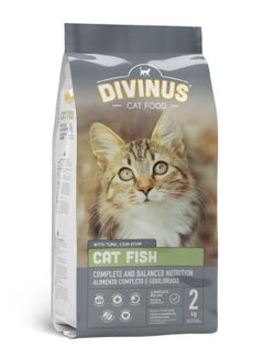 DIVINUS Health Nutrition Cat Fish Dry Food for Adult Cats 2KG UAE ...