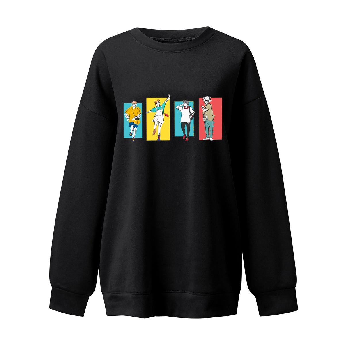 Generic 2021 Autumn Women'S Shirt New Animation Spell Back To War ...