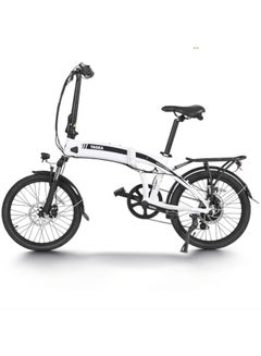 YADEA YADEA White YF100 20 Inch Folding Electric Bike - 1 Year Warranty ...