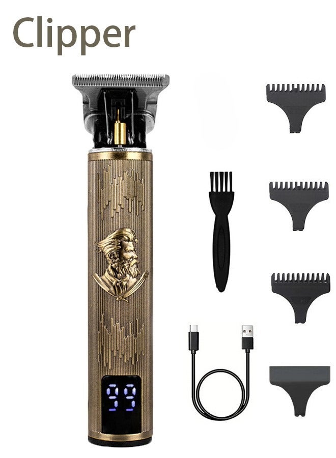 Generic Professional Electric Barber Shaving Machine Rechargeable Hair ...