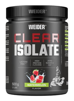 Weider Clear Isolate 500g, Water Melon, Lactose Free - Zero Sugar & Fat ...