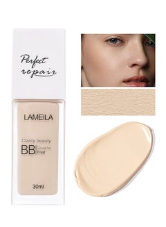 Lameila Full Coverage Liquid Foundation, Smoothing Makeup Base ...