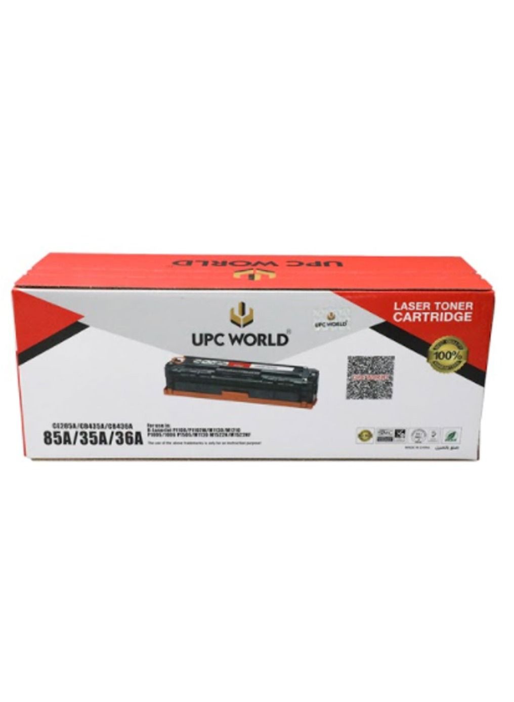 تسوق يو بي سي وخرطوشة حبر ليزر UPC World 85A CE285A 35A، 36A، 712،312 ...