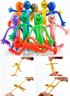 HYD Elastic Emoji Toy with Flexible Movable Arms and Legs 5 Pieces ...