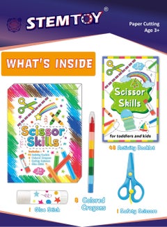 STEMTOY Paper Cutting, Gluing & Painting Complete Set with Activity ...
