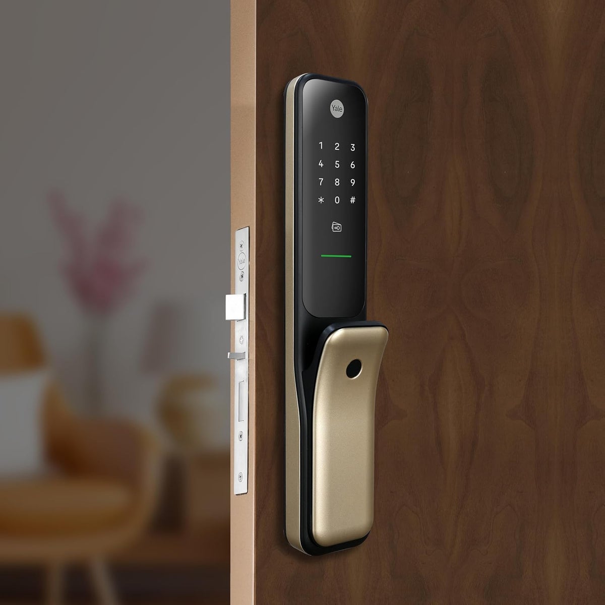 Yale Yale Kyra Pro Premium Push Pull Smart Lock with 6Ways of Unlock ...