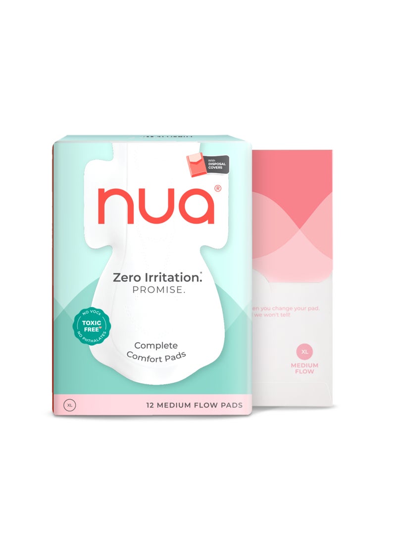 Buy Nua Complete Comfort XL Pads for Medium Flow Online | 15 Minutes ...