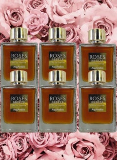 AquArabia 6 Pieces Roses Breeze Perfume 100ml EDP KSA | Riyadh, Jeddah