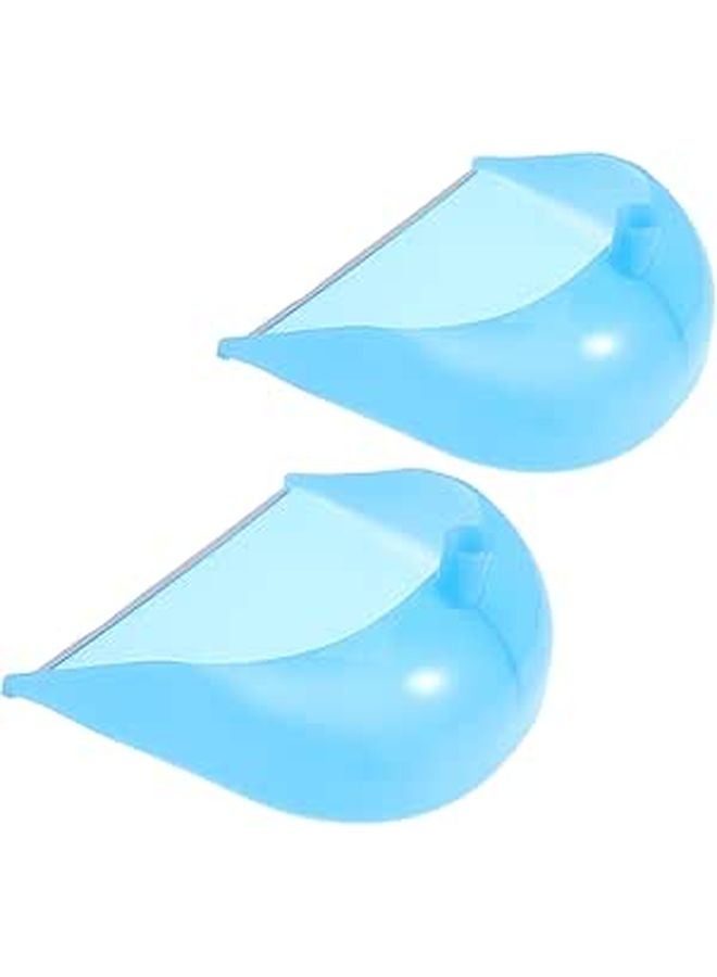 Generic 2pcs Mini Dust Pan Set Blue Plastic Upright Windproof Design ...