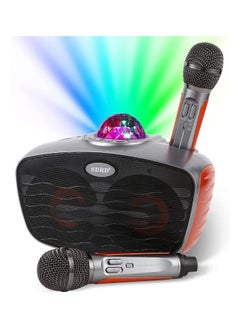 SDRD Bluetooth Karaoke Machine with 2 Wireless Microphones,SINWE ...