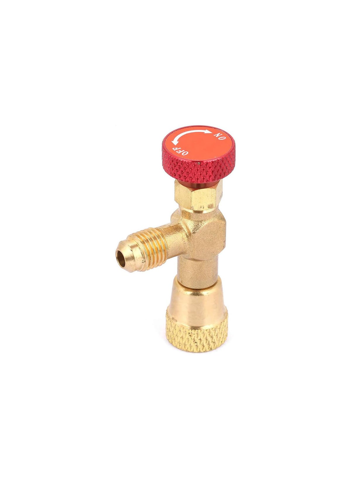 GGOOT Brass Flow Control Valve 1/4''-5/16'' Air Conditioning Safety ...