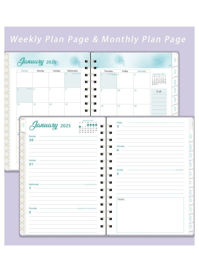 Buy 2025 Daily Planner A5 Softcover English Text Pink Color Online | 15 ...