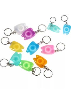 Generic 10-Piece Portable Dental Flosser with Key Ring Set Egypt ...