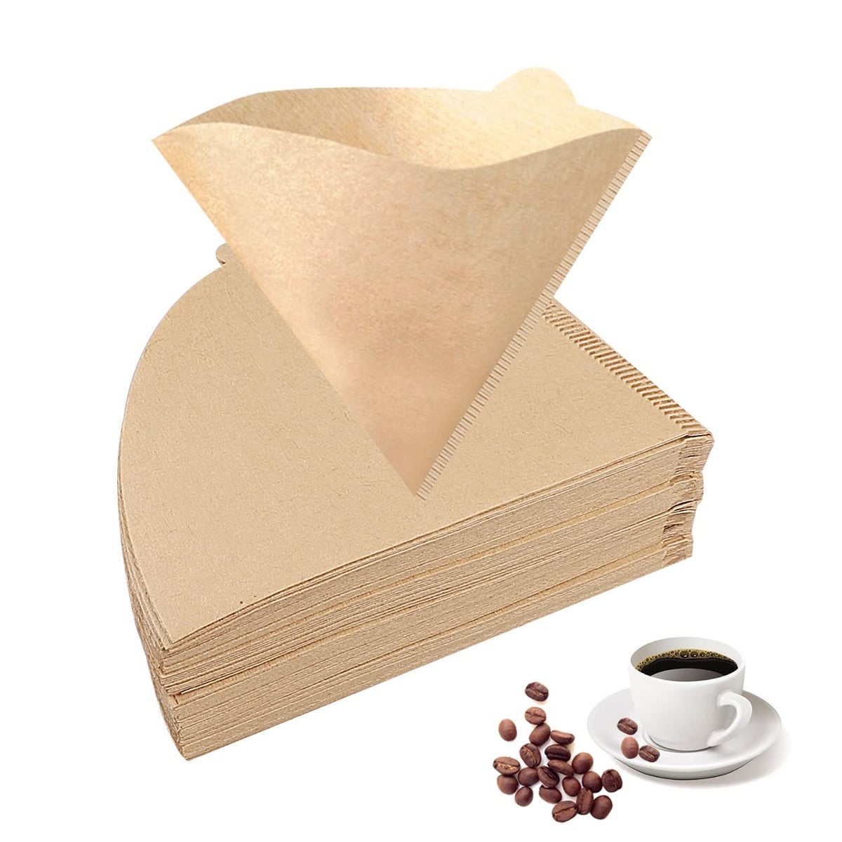 تسوق FUYOAL و100 PCS Coffee Filter Papers Paper Coffee Filters ...