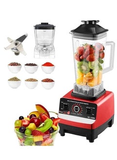 Generic Blender 4500W Heavy Duty Commercial Grade Blender 6 Blades ...