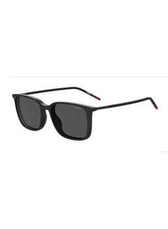 HUGO Men's UV Protection Rectangular Sunglasses - HG 1270/CS GREY 53 ...