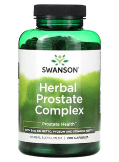 SWANSON Herbal Prostate Complex with Saw Palmetto Pygeum and Stinging ...