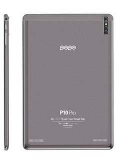 popo P10 Pro Tablet, Dual SIM, 10.1-Inch, 4GB RAM, 64GB, 4G, Grey KSA ...