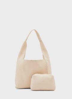 Ginger Stitch Detail Slouchy Shopper Bag UAE | Dubai, Abu Dhabi