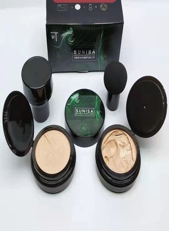SUNISA Sunisa Beauty Air Cushion Mushroom BB & CC Cream Foundation ...