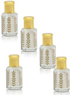 MISK INTIMATE Original transparent white musk perfume oil 6 ml 5 pieces ...